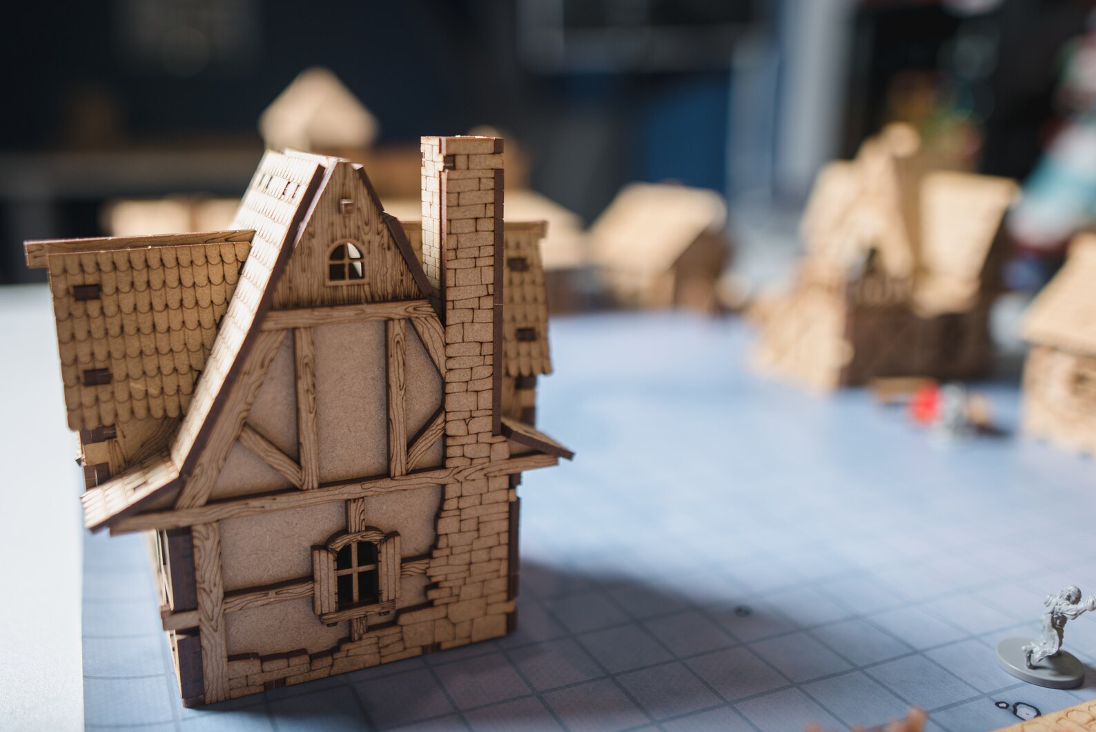 Small House, Fantasy Terrain, 28mm Scale, Dungeon Terrain, RPG ...