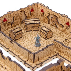 Ancient Crypt Terrain Set, Wargaming Terrain, Pathfinder, Dnd, TTRPG ...