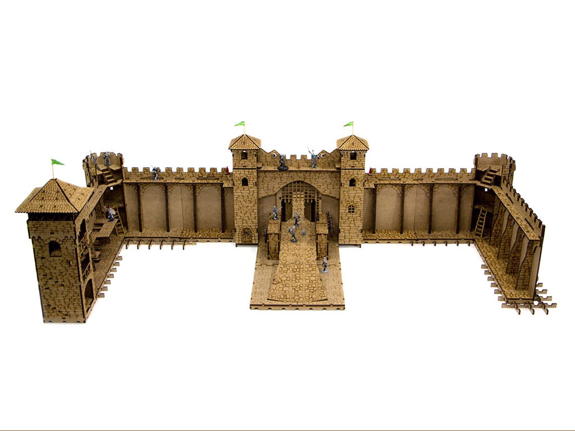 Fortress Modular MDF/HDF Terrain Set 28mm Scale Terrain - Etsy