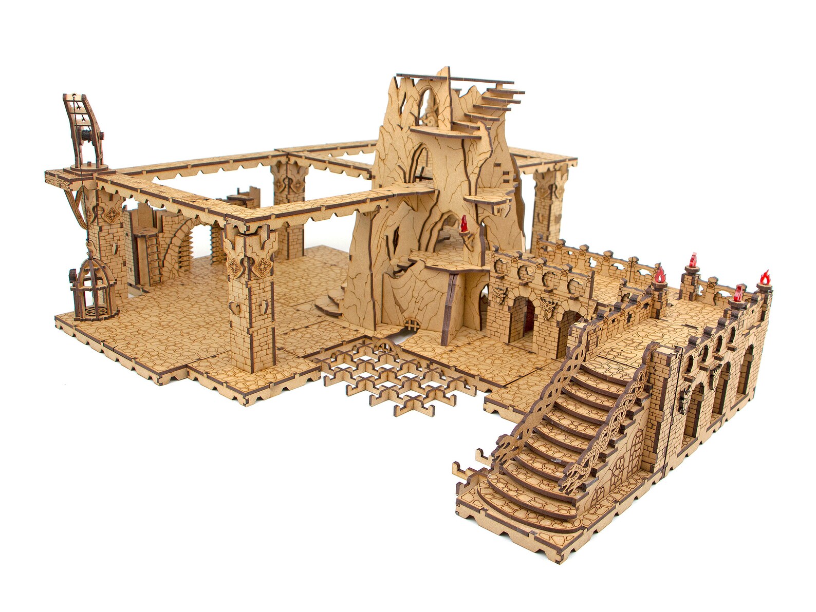 Grim Dungeon Set 2 Wave Fantasy Terrain 28mm Scale - Etsy