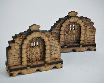 15mm 28mm 32mm Dnd Miniature Terrain Dungeon Doors Ver.a D&D, Dungeons ...