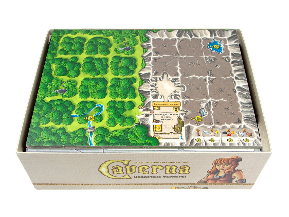 Caverna Organizer Wood Insert for Caverna Board Game | Etsy UK