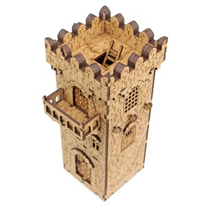 Guard's Tower Dnd Terrain, 28mm Scale Miniature Fantasy Terrain for ...