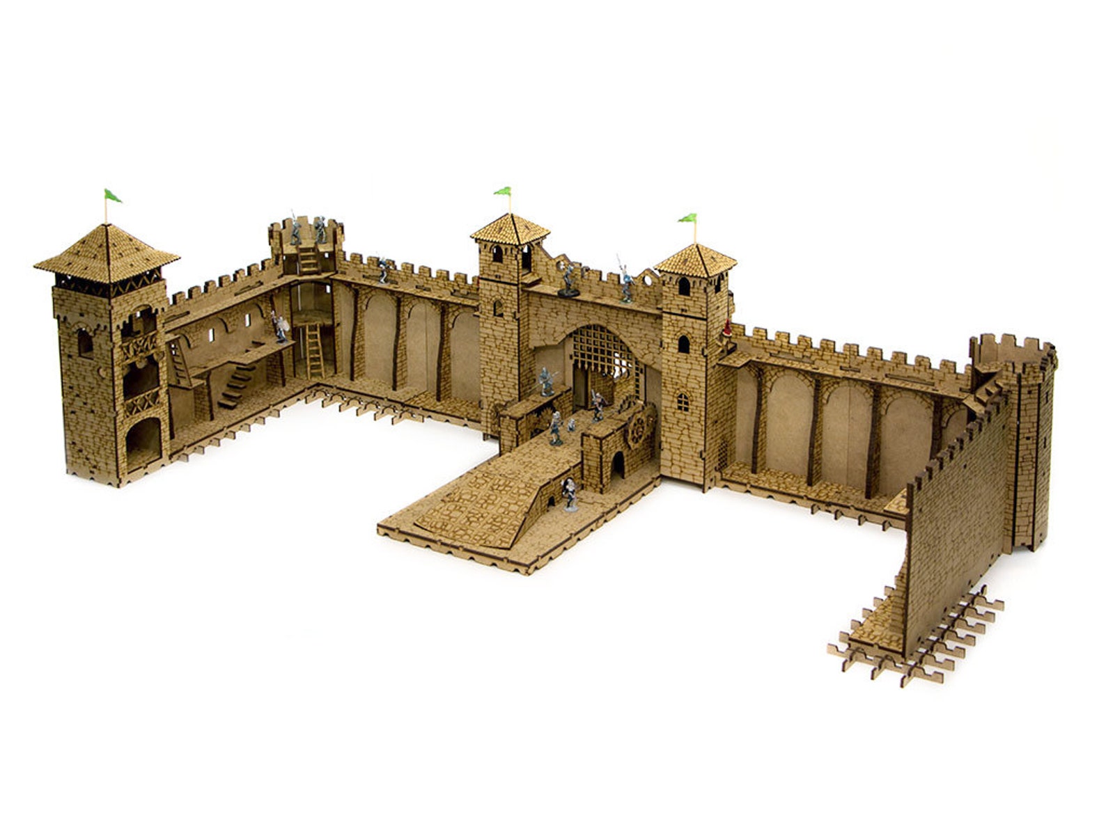 Fortress Modular MDF/HDF Terrain Set 28mm Scale Terrain | Etsy