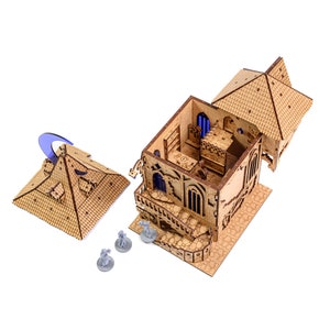 Dnd Terrain Mage Shop, 28mm Scale Battle Mat, Dungeons and Dragons ...