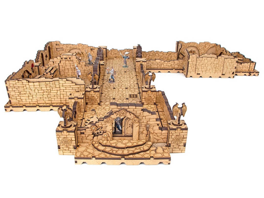 Ancient Crypt Terrain Set, Wargaming Terrain, Pathfinder, Dnd, TTRPG ...