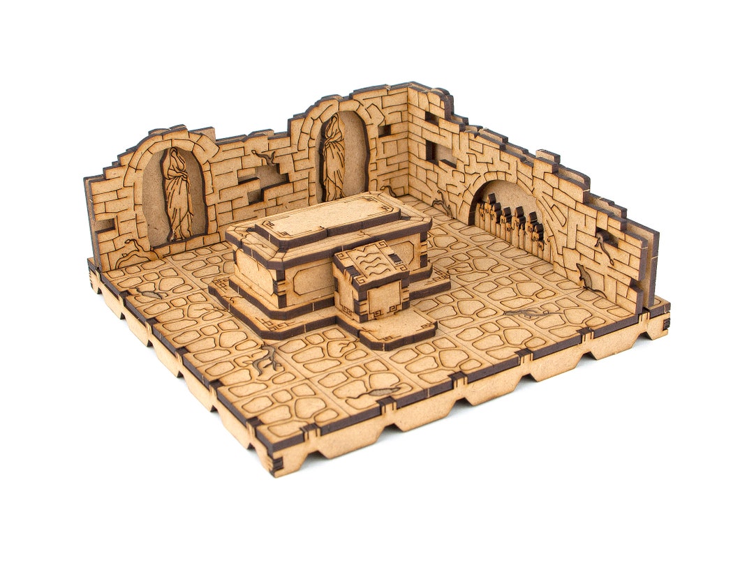 Royal Crypt Room, Vampire's, Lich Crypt for Dnd, Pathfinder, Frostgrave ...