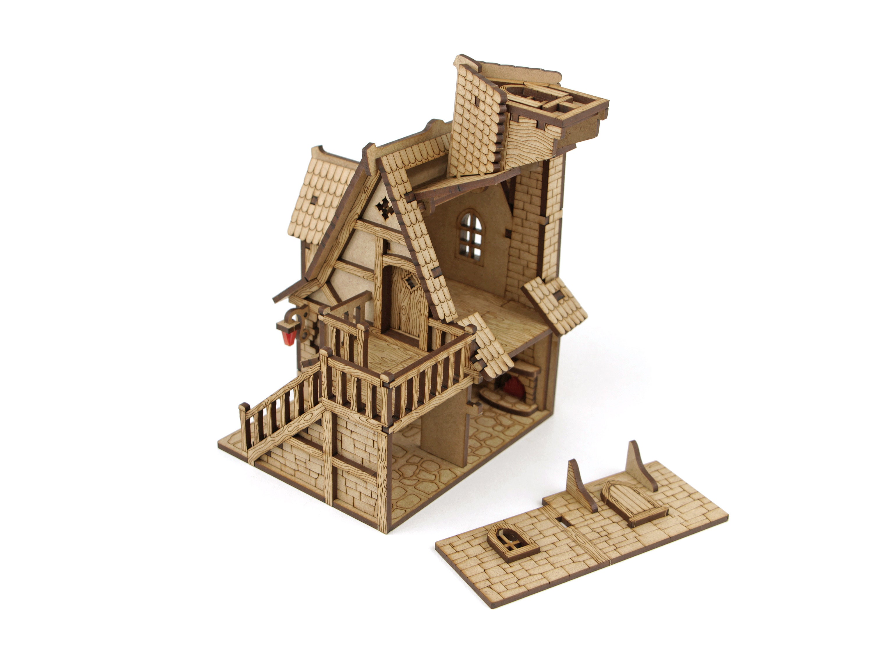 Big House Fantasy Terrain 28mm Scale Dungeon Terrain - Etsy UK