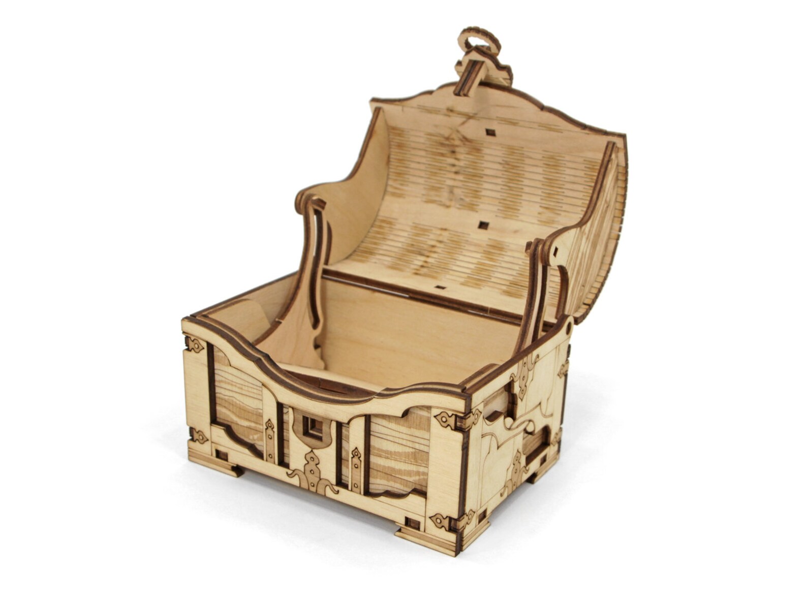 Card Holder Treasure Chest Boardgame Gift Lasercut - Etsy