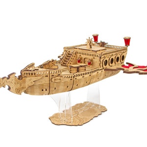 Flying Ship Terrain, Spelljammer Dnd, Pathfinder, 28mm Terrain TTRPG ...