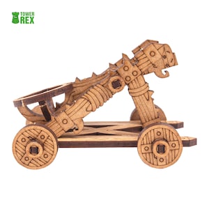 Catapult Terrain, Dnd, Pathfinder, Siege Terrain, TTRPG 28mm Terrain ...