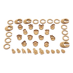 Deluxe Dnd Miniature Tokens, Monster Tokens, Character + Heal Potion ...