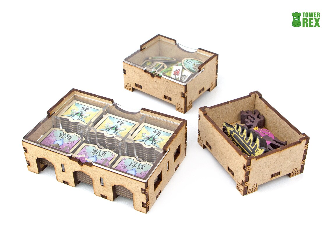 Organizer Compatible With Bitoku Board Game Forest Yokai - Etsy