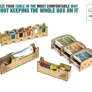 Organizer for Splendor and the Cities of Splendor Expansion, Storage ...