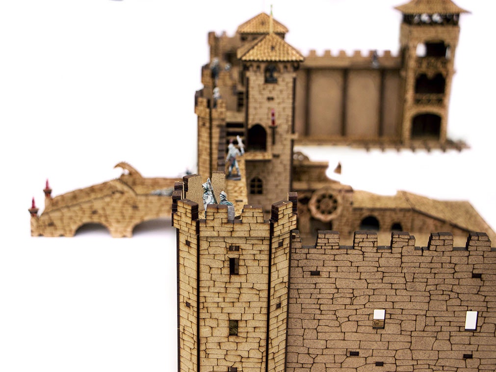 Fortress Modular MDF/HDF Terrain Set 28mm Scale Terrain | Etsy