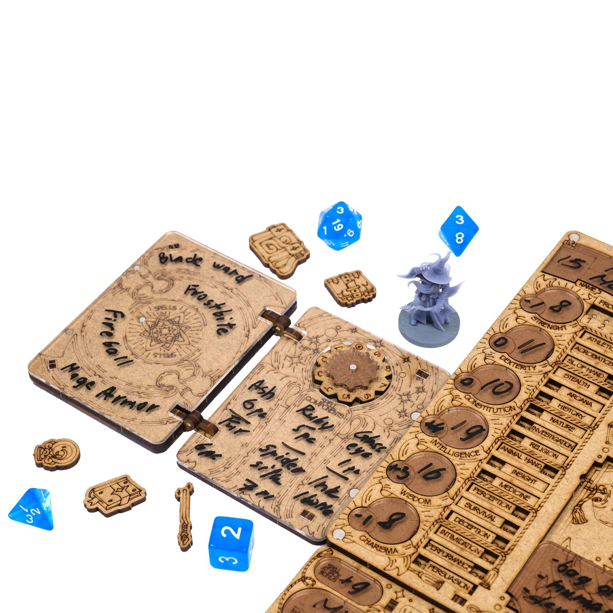 Life Counter for DND 5e Classes, Character Tracker for Dungeons and ...