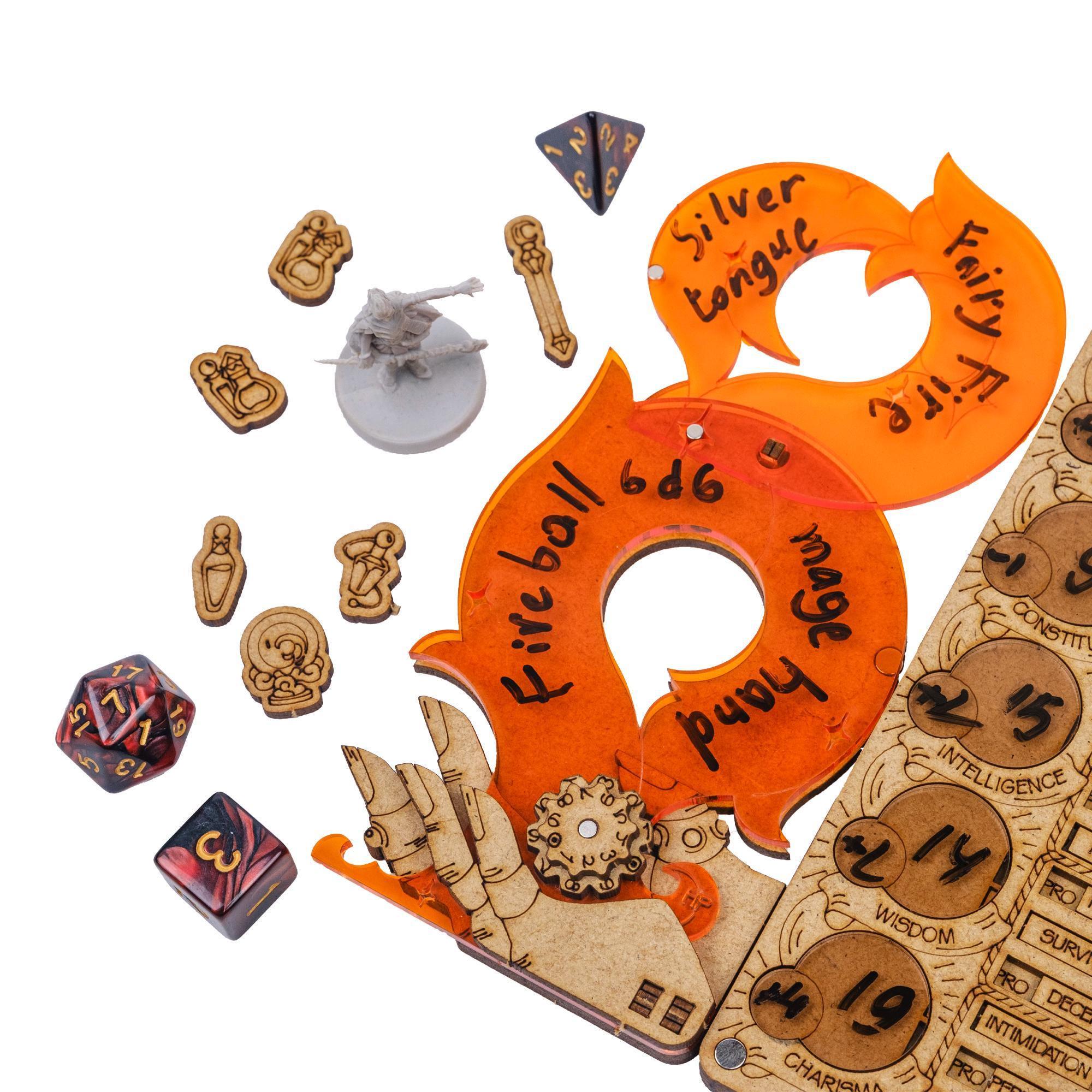 Life Counter for DND 5e Classes, Character Tracker for Dungeons and ...