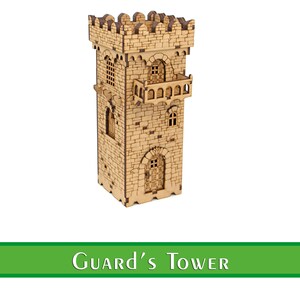 Guard's Tower Fantasy Terrain 28mm Scale Dungeon | Etsy