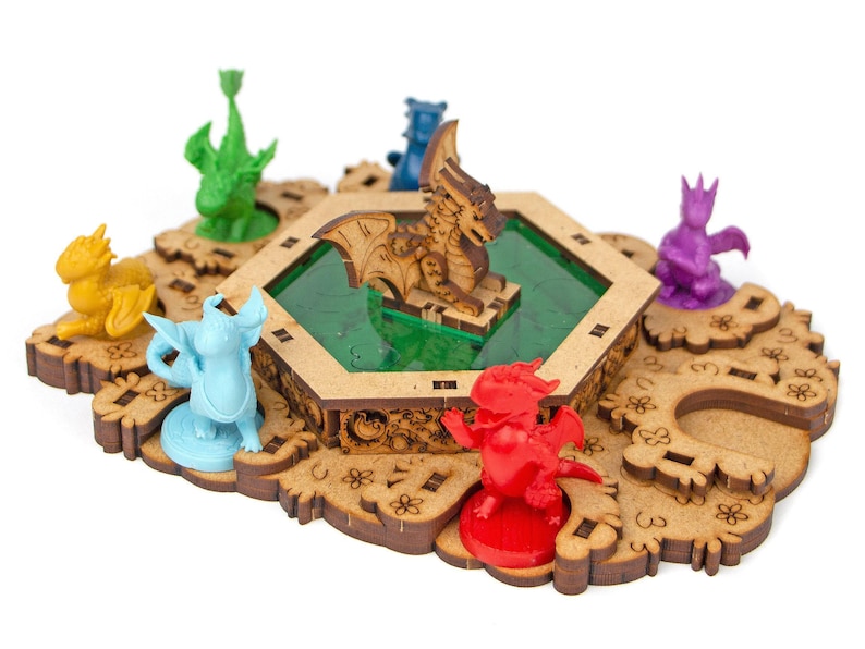 Organizer for Flamecraft With 7 Dragons Tray, Insert Compatible With ...