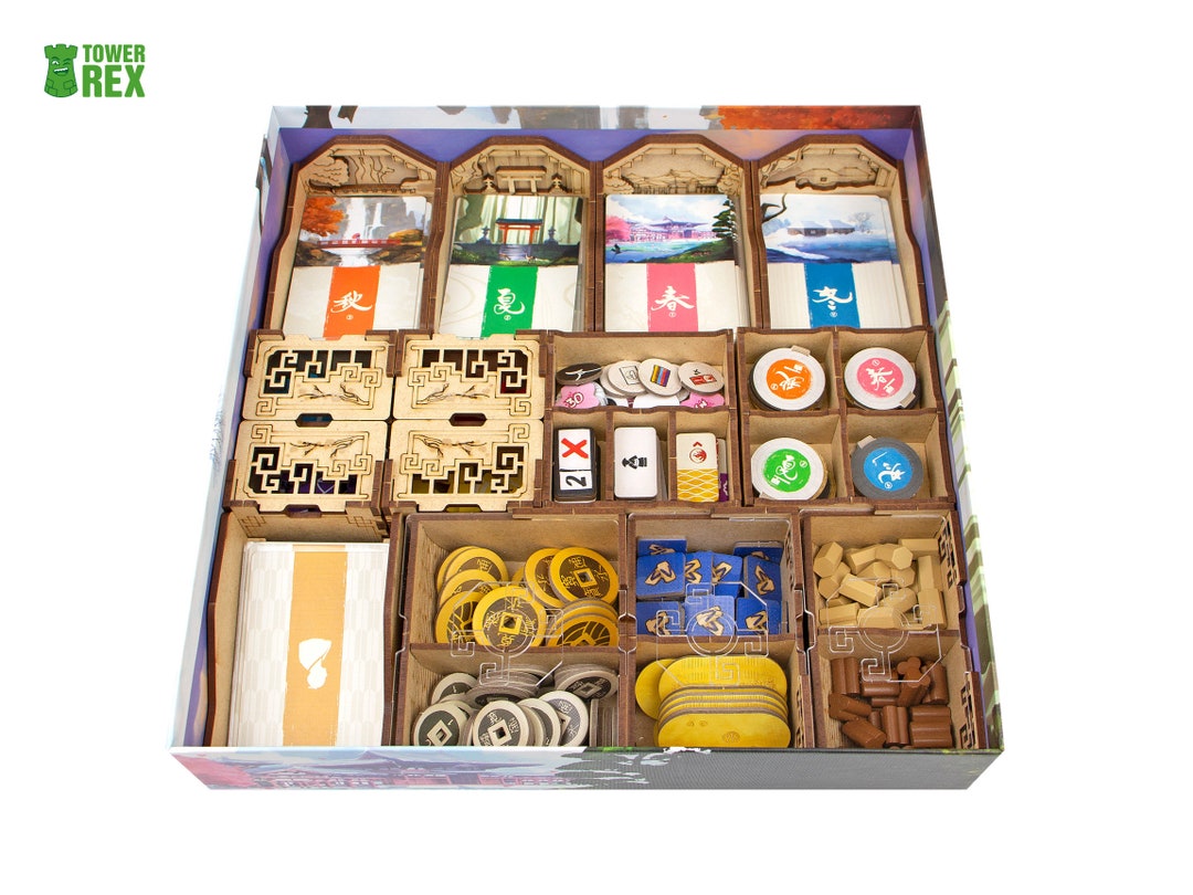 Iki Organizer, Insert for Iki Base Board Game, Iki Storage Solution ...