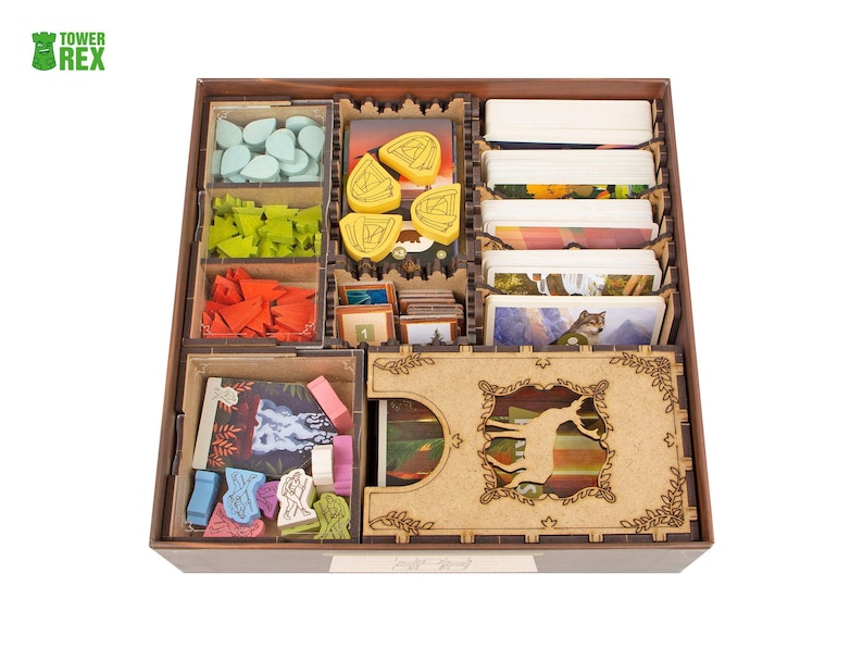 Organiseur pour Parks + Wildlife, extensions Nightfall, insert de ...