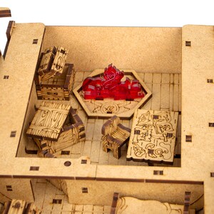 Flying Ship Terrain, Spelljammer Dnd, Pathfinder, 28mm Terrain TTRPG ...