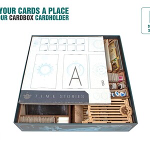 Insert for T.I.M.E Stories Board Game, Time Agent's Organizer, T.I.M.E ...