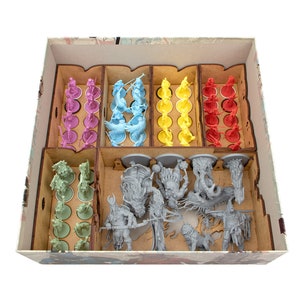 Rising Sun Organizer, Insert for Rising Sun Base Board Game, Rising Sun ...
