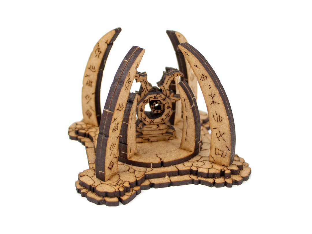 Barbarian's Shrine Terrain, Dnd, Pathfinder, Frostgrave, TTRPG 28mm ...
