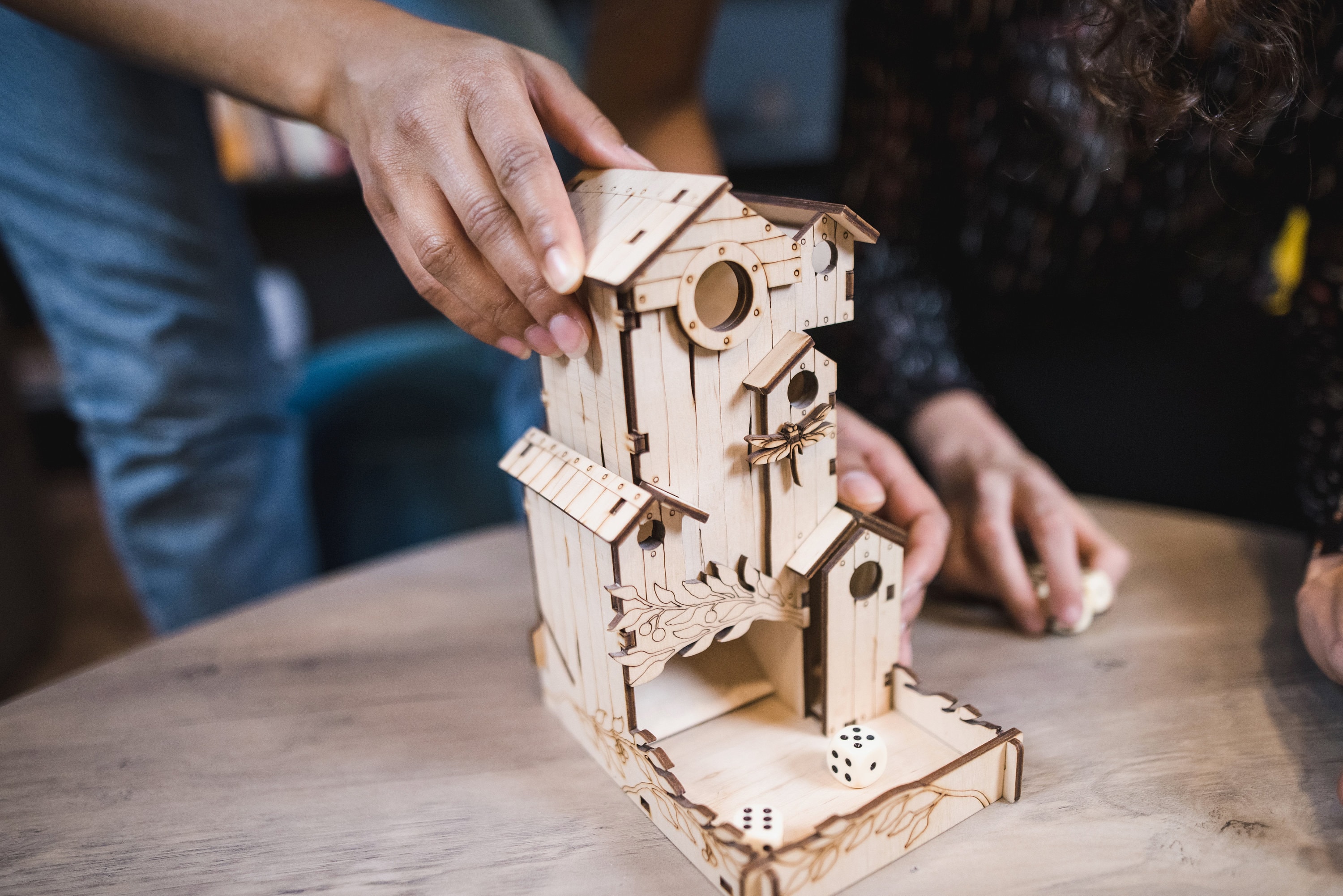 Dice Tower Bird Song for Wingspan Board Game Husband - Etsy