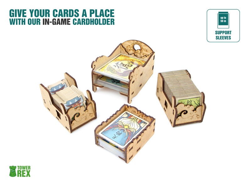 Organizer Compatible With Bitoku Board Game Forest Yokai - Etsy