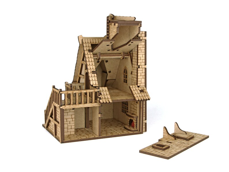 Big House Fantasy Terrain 28mm Scale Dungeon Terrain - Etsy UK