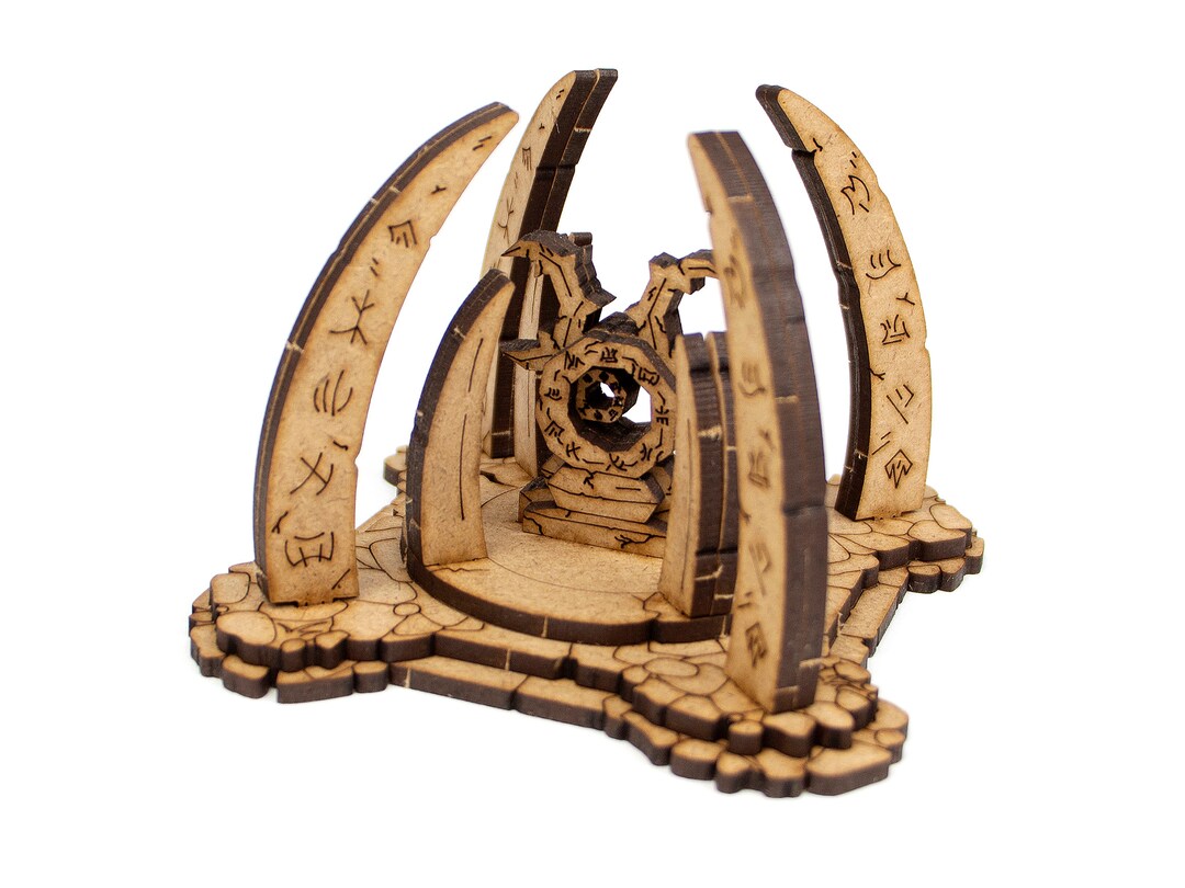 Barbarian's Shrine Terrain Dnd Pathfinder Frostgrave - Etsy