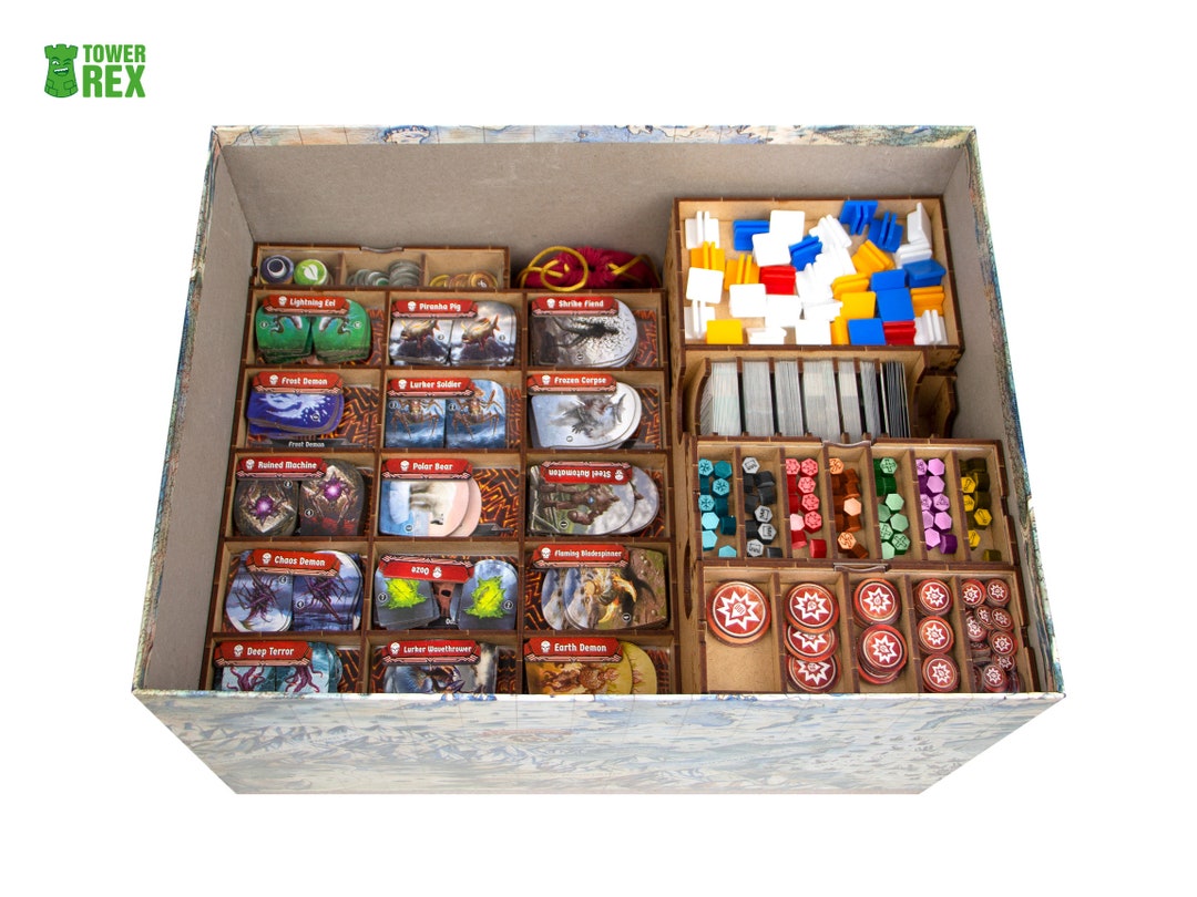 Organizer for Frosthaven Board Game by Towerrex, Insert for Frosthaven ...