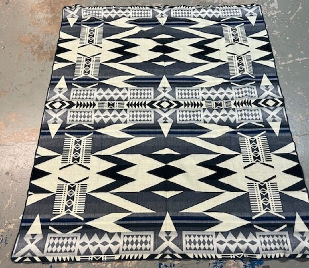 Alpaca QUEEN Blanket, Reversible,88in X 76in, Very Soft, 50 Wool 30 ...