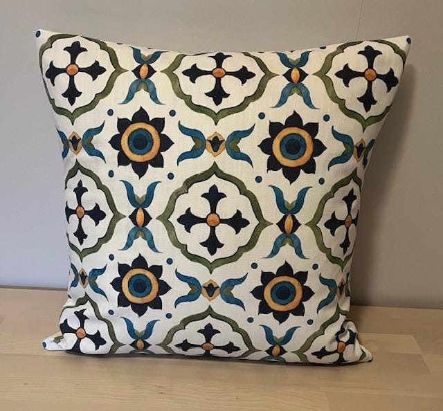 Paros Cushion From the Greek Collection - Etsy