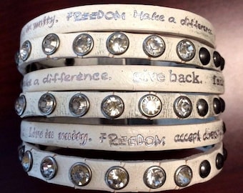 Humanity Bracelet | Etsy