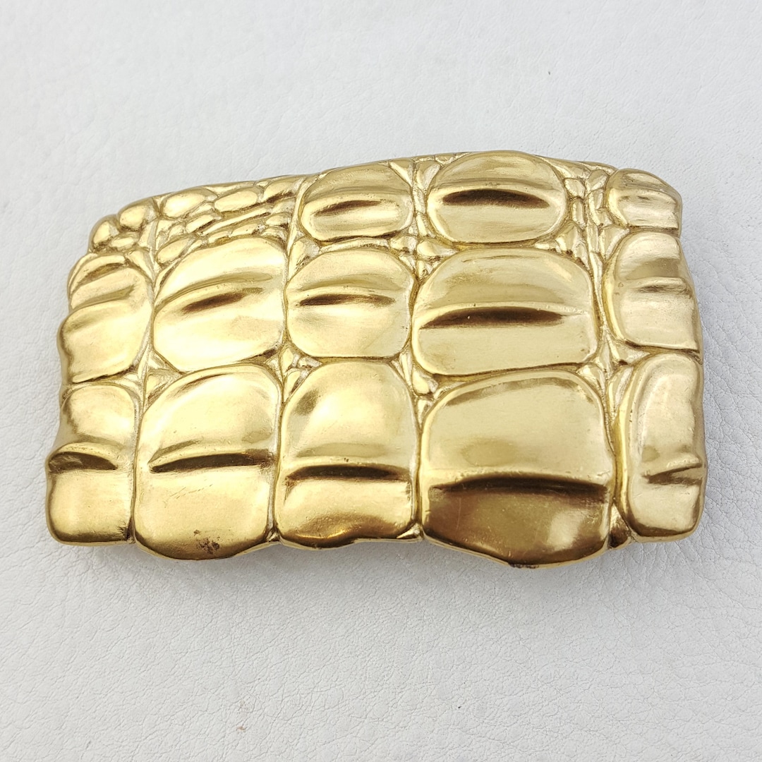 DIY Design Your Own Buckle Gold Buckle - Etsy