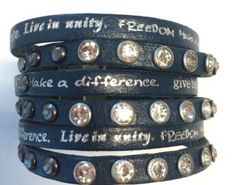 Humanity Bracelet | Etsy