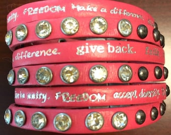 Humanity Bracelet | Etsy