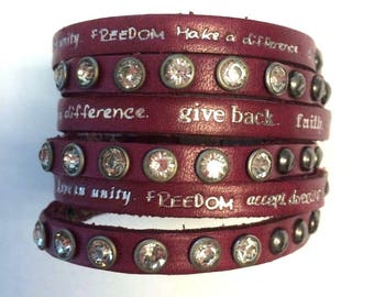 Humanity Bracelet | Etsy