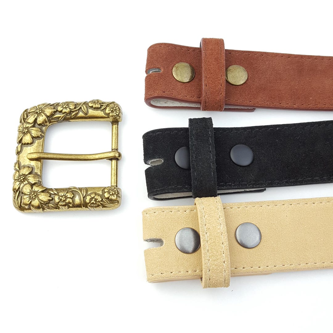 Create Your Own Leather Suede Belt - Etsy