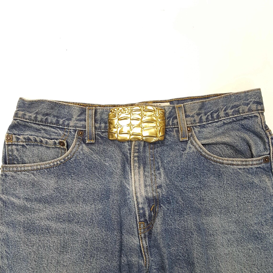 DIY Design Your Own Buckle Gold Buckle - Etsy
