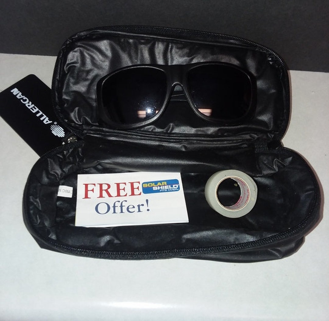 Used Protective Sunglasses in Black Post Op Kit Pouches With a - Etsy