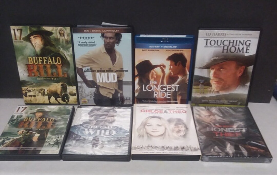 7 DVD Blue Ray Movies NEW & Used Assorted Titles Lot - Etsy