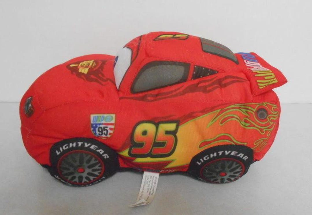 Lightning Mcqueen Walt Disney Store Pixar Cars Stuffed Plush Toy Disney ...