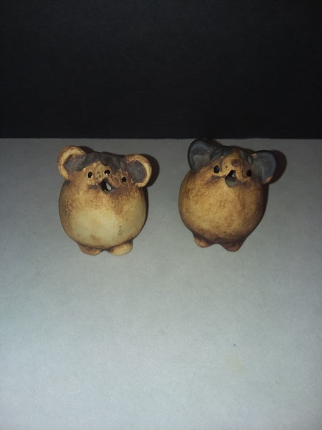 Odd Pottery Clay Mice Folk Art Mouse Figurines - Etsy