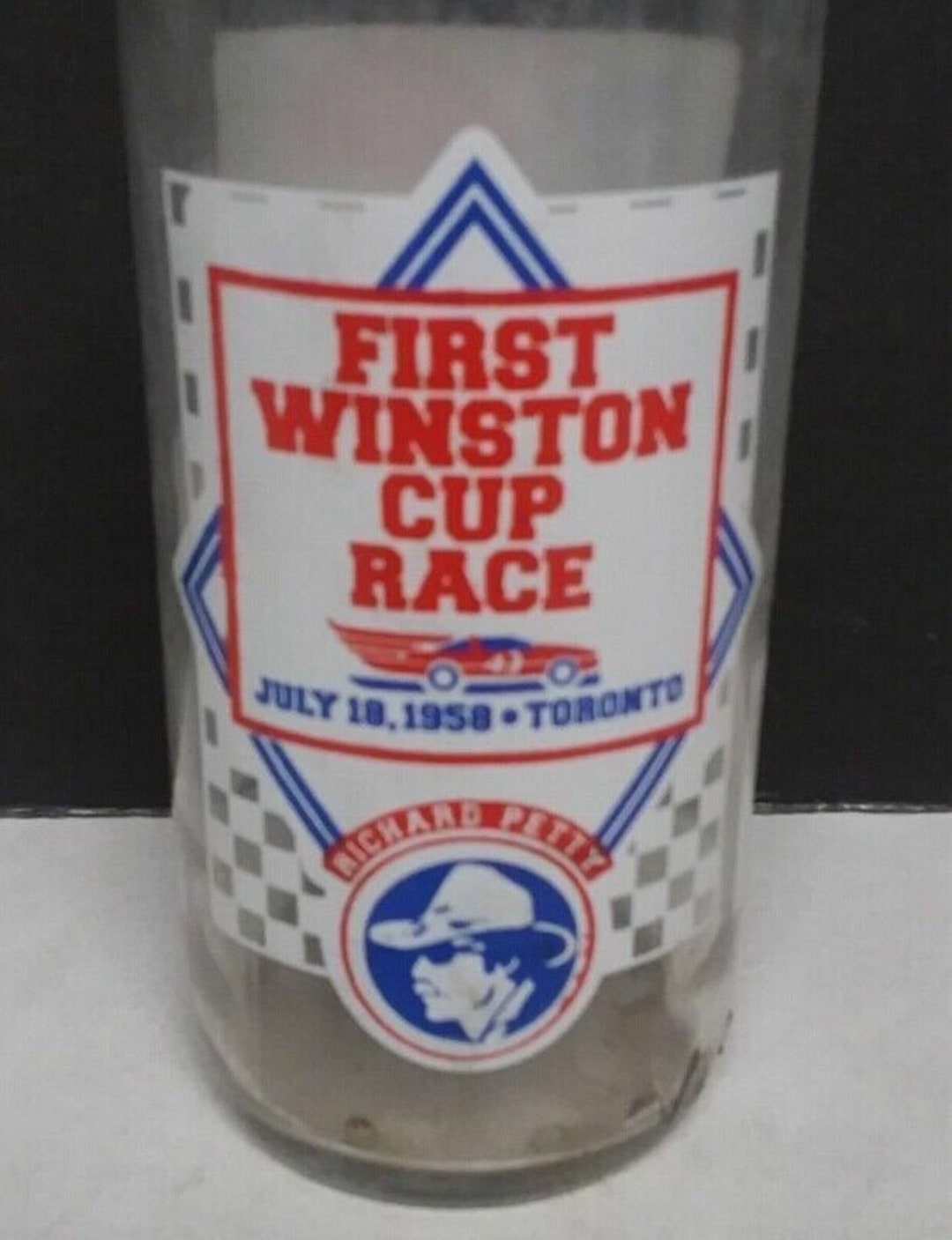 Nascar Richard Petty Pepsi Cola Long Neck 1st Race Commemorative Soda ...