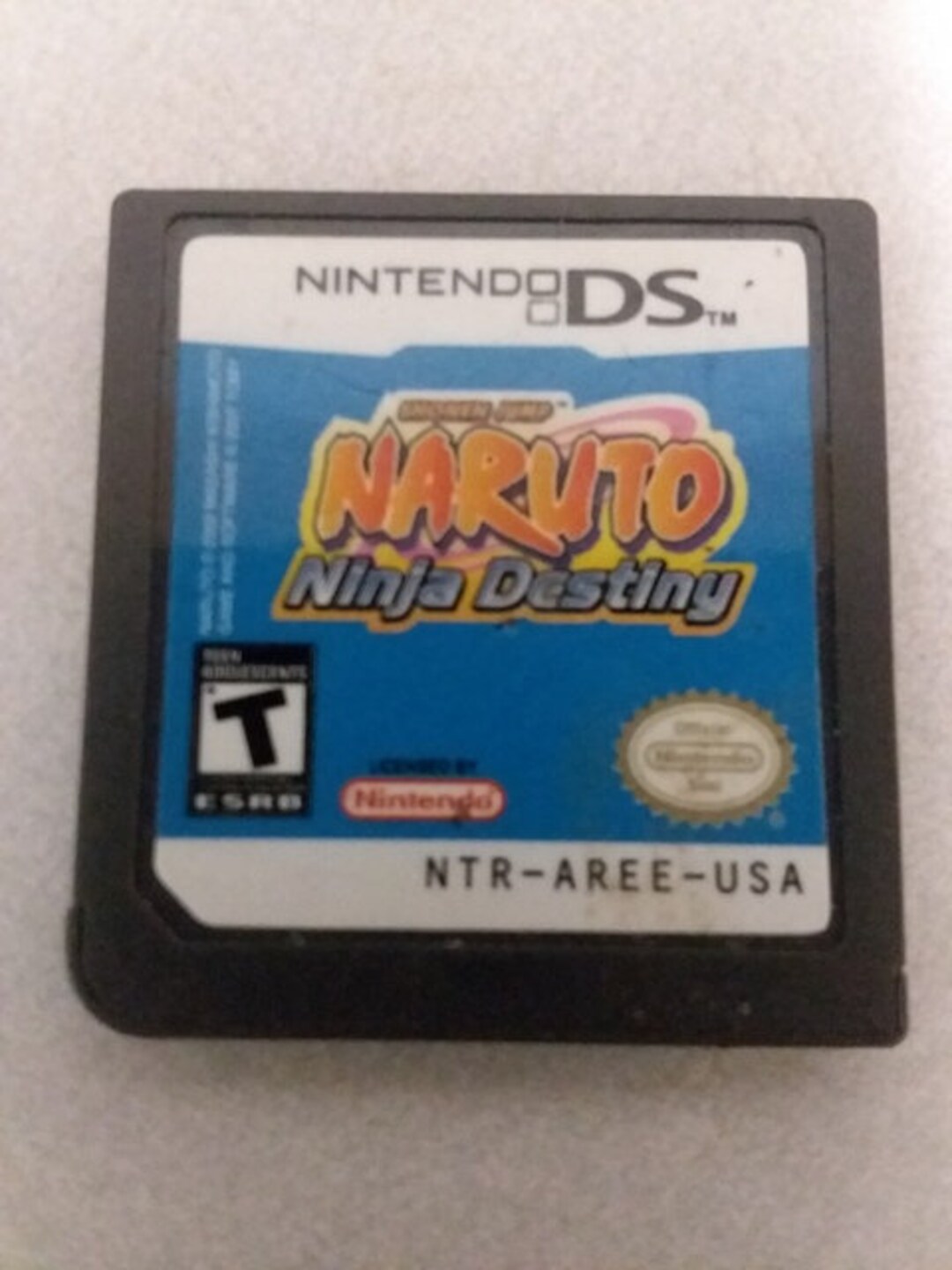 Nintendo DS 2009 Naruto Ninja Destiny Shonen Jump Authentic Cartridge ...