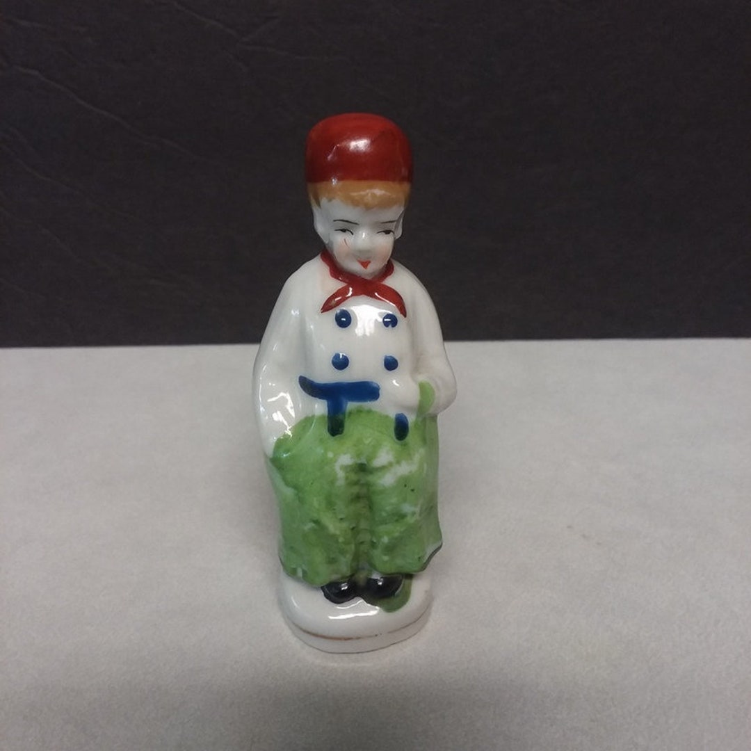 Japanese Boy Figurine Made in Japan Post War Porcelain - Etsy